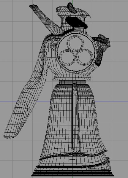 evil emperor zurg c4d