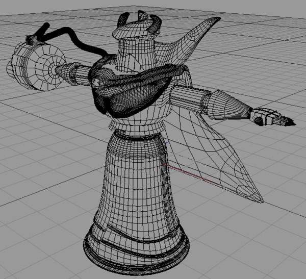 evil emperor zurg c4d