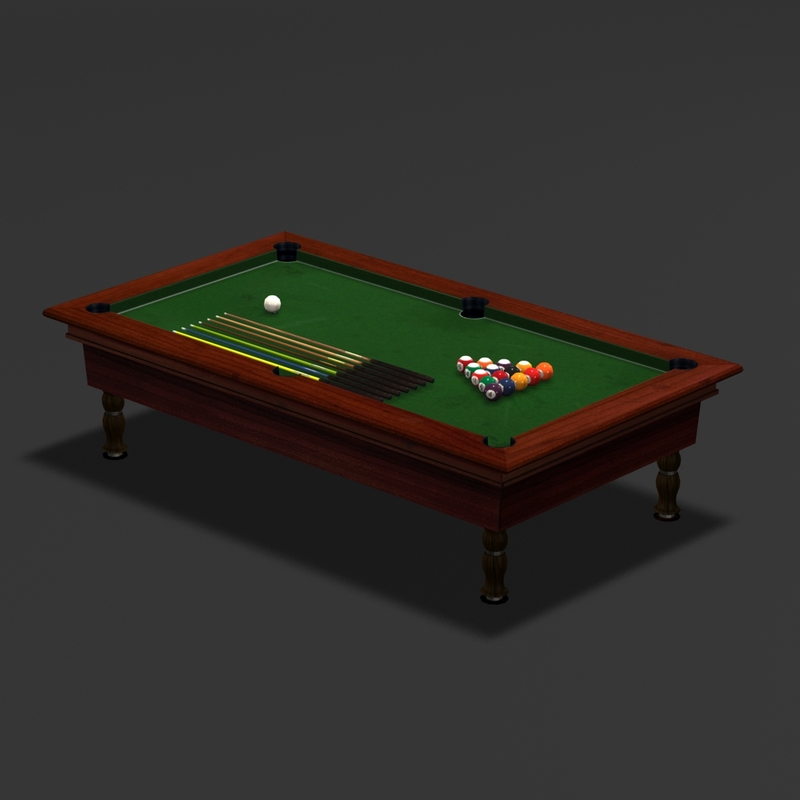 3d billiard pool