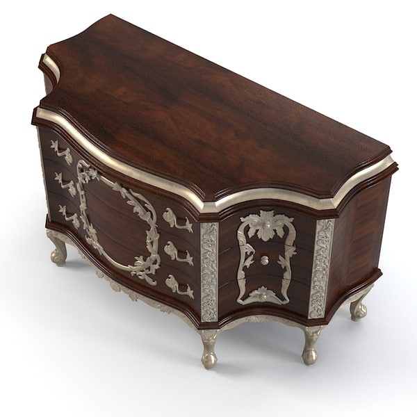 jumbo classic dresser 3d model