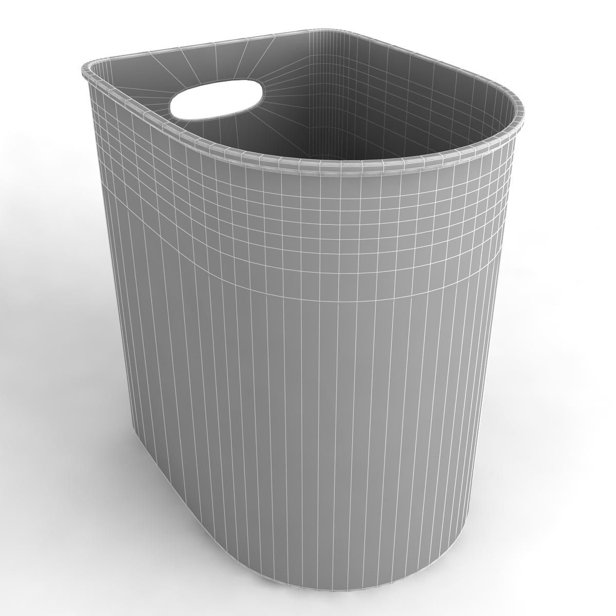 3d model office trash cans