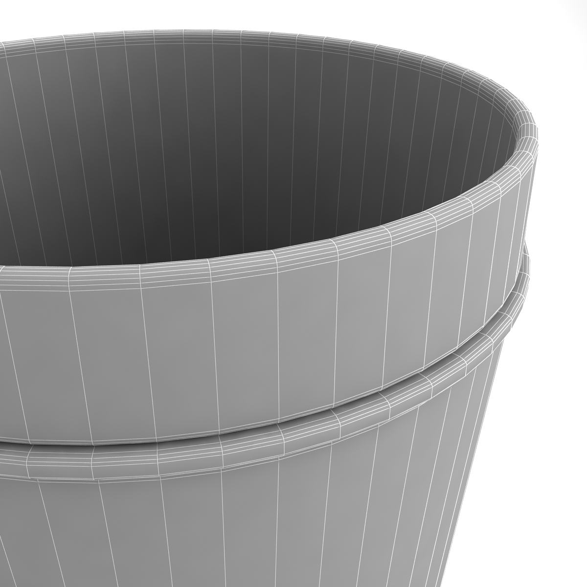 3d model office trash cans