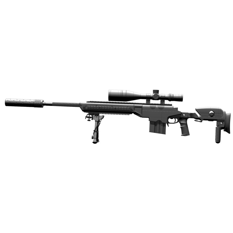 3d 50bmg tac-50 sniper rifle