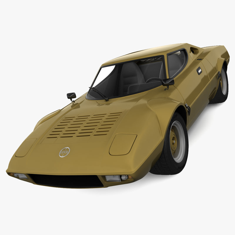 lancia stratos 3d model