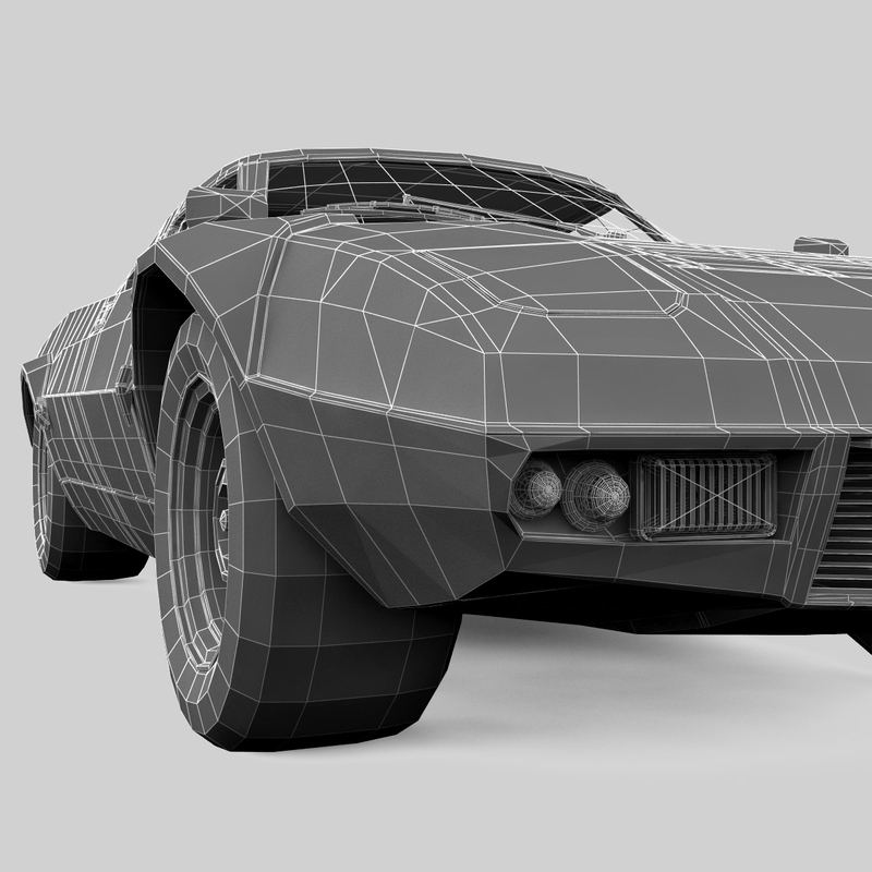 lancia stratos 3d model