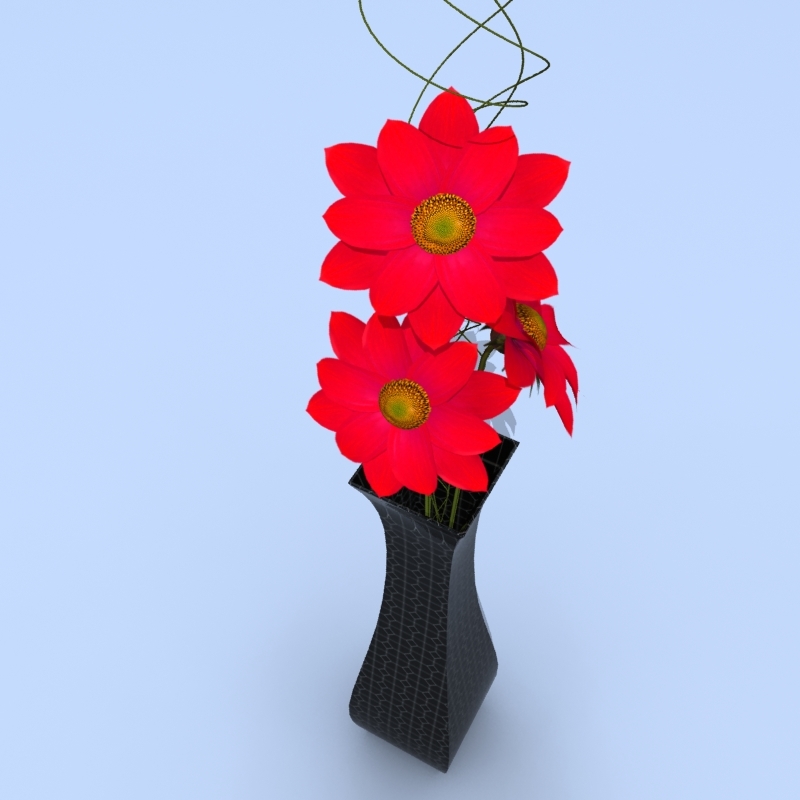 flower vase 3d model