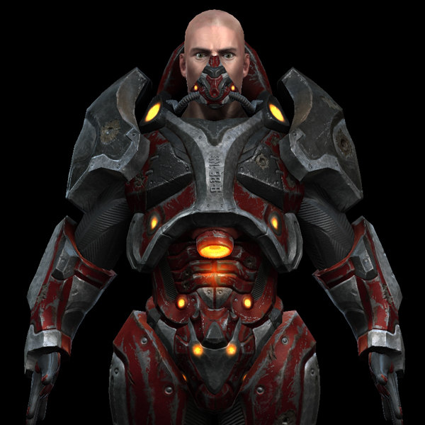 3d future soldier model