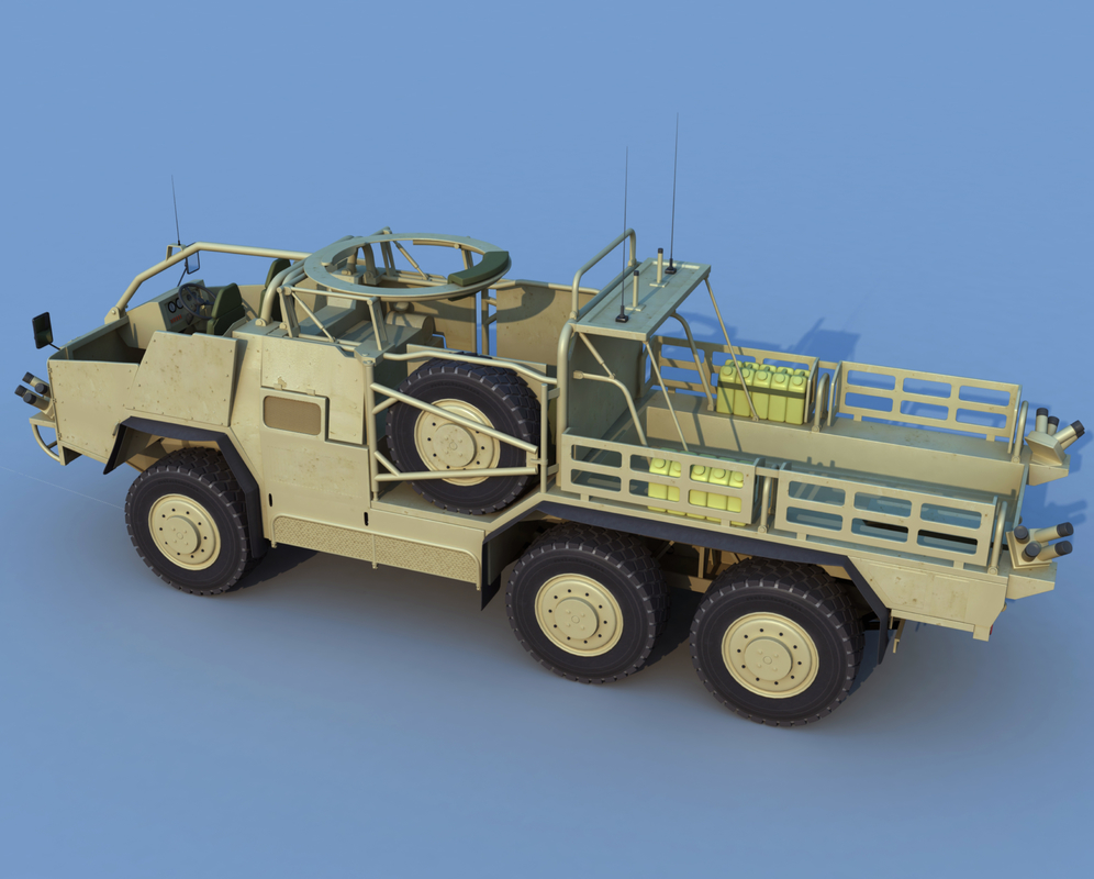 3d model british army vehicles