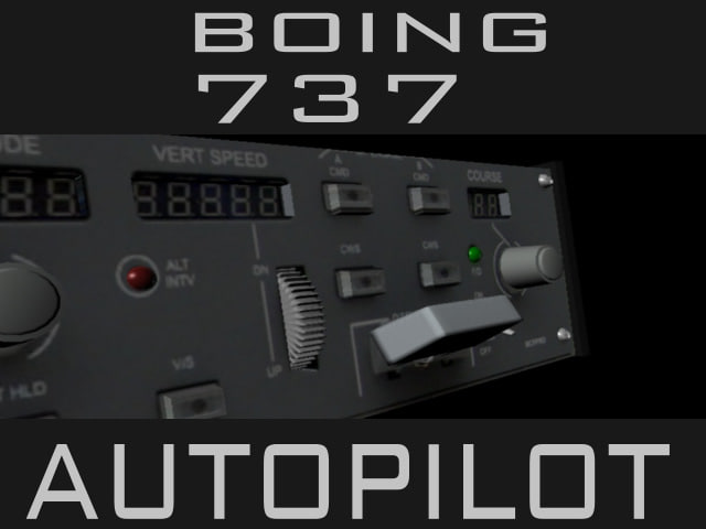 autopilot boeing 737 obj