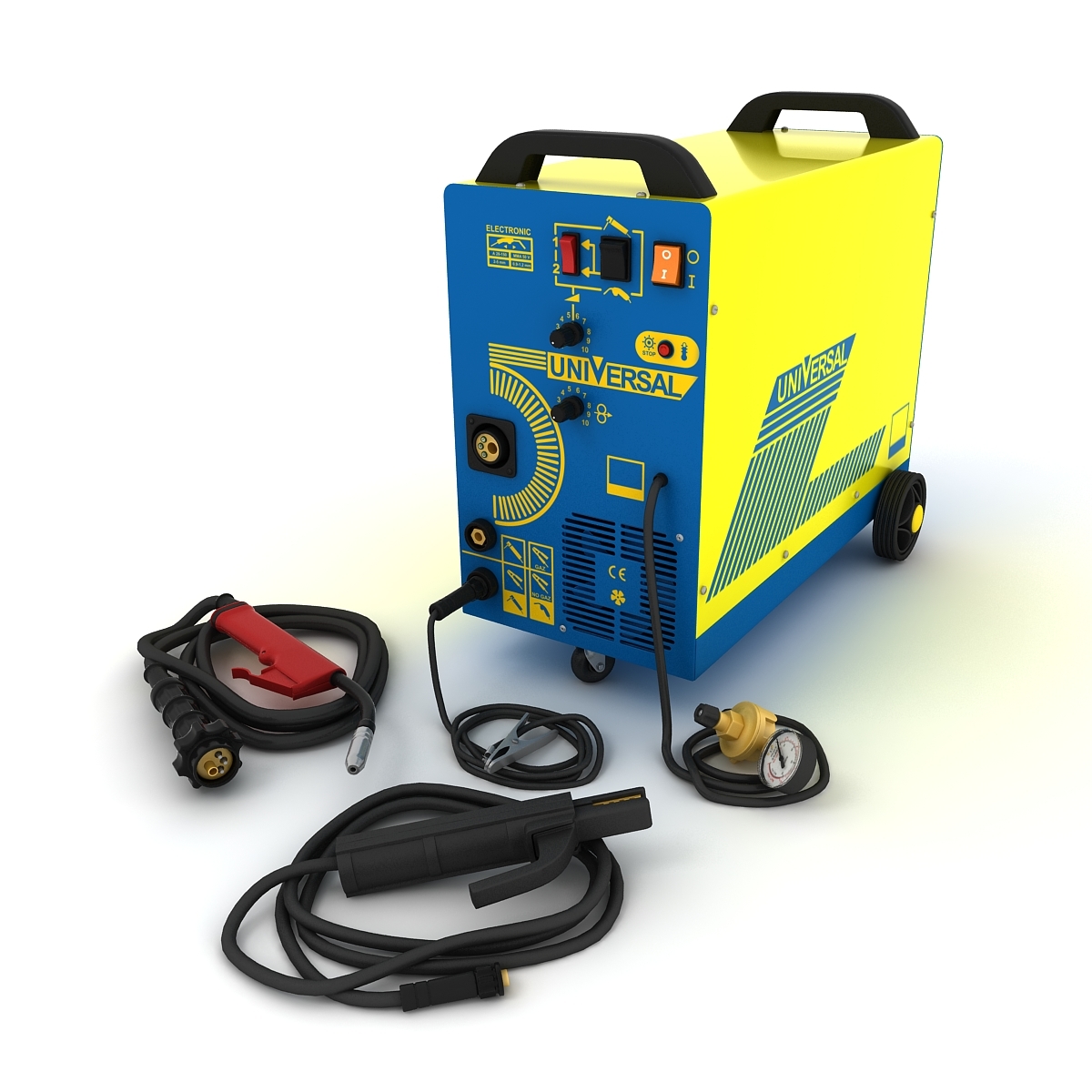 welding device 3d obj