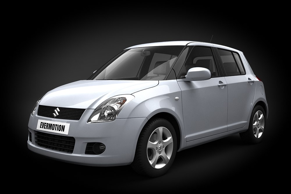 3d car suzuki swift mk6 model