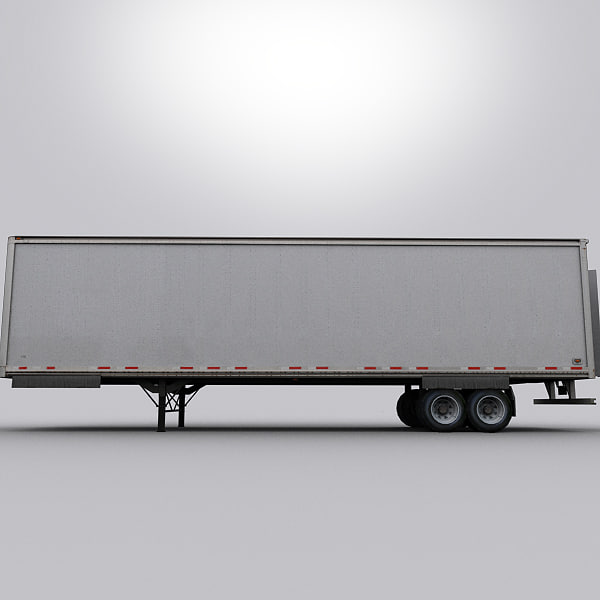 trailer 3d model