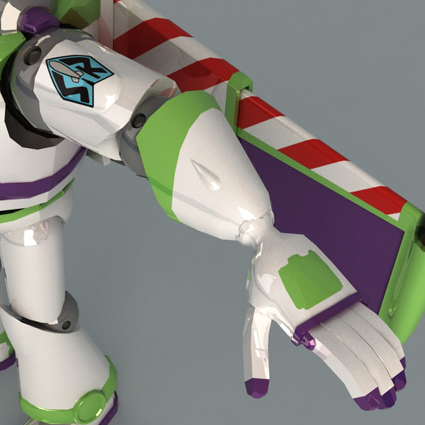 buzz lightyear static 3d model