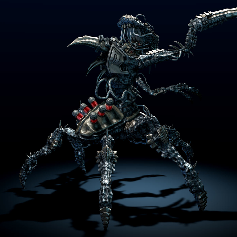 3d model of bio mech