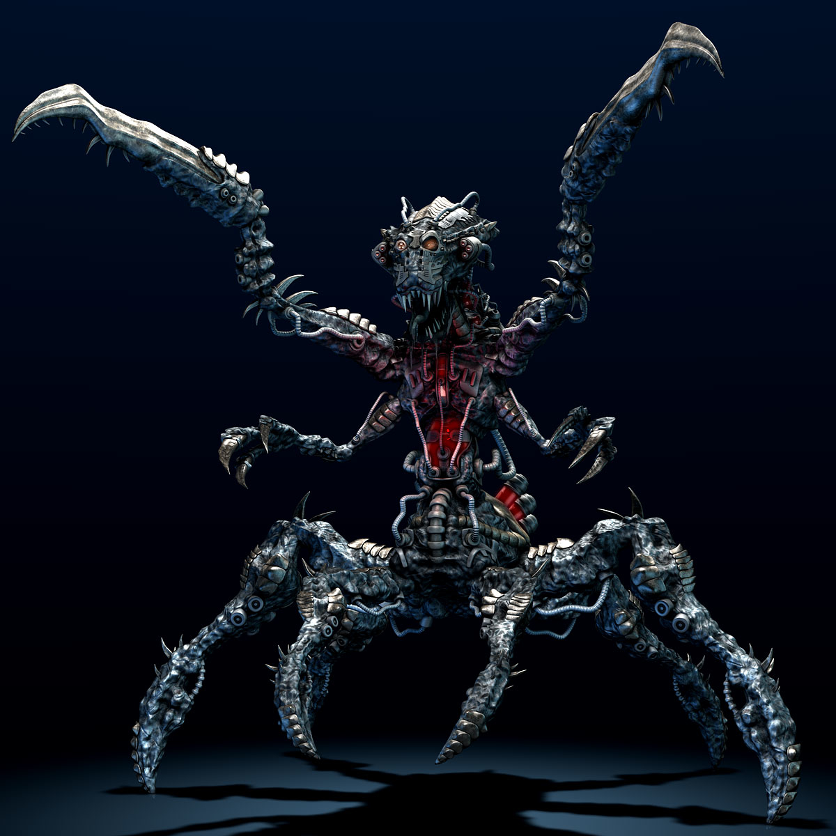 3d model of bio mech