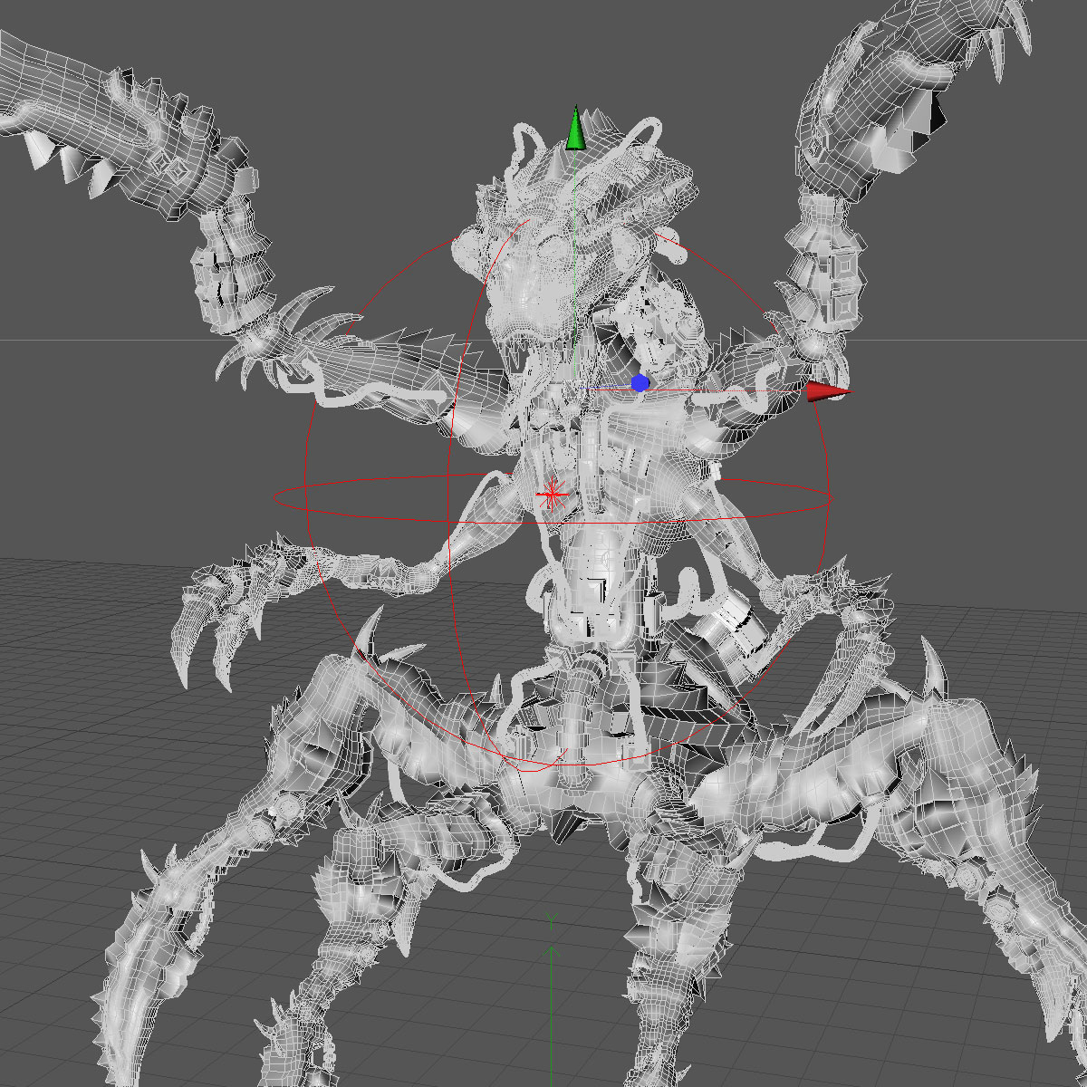 3d model of bio mech