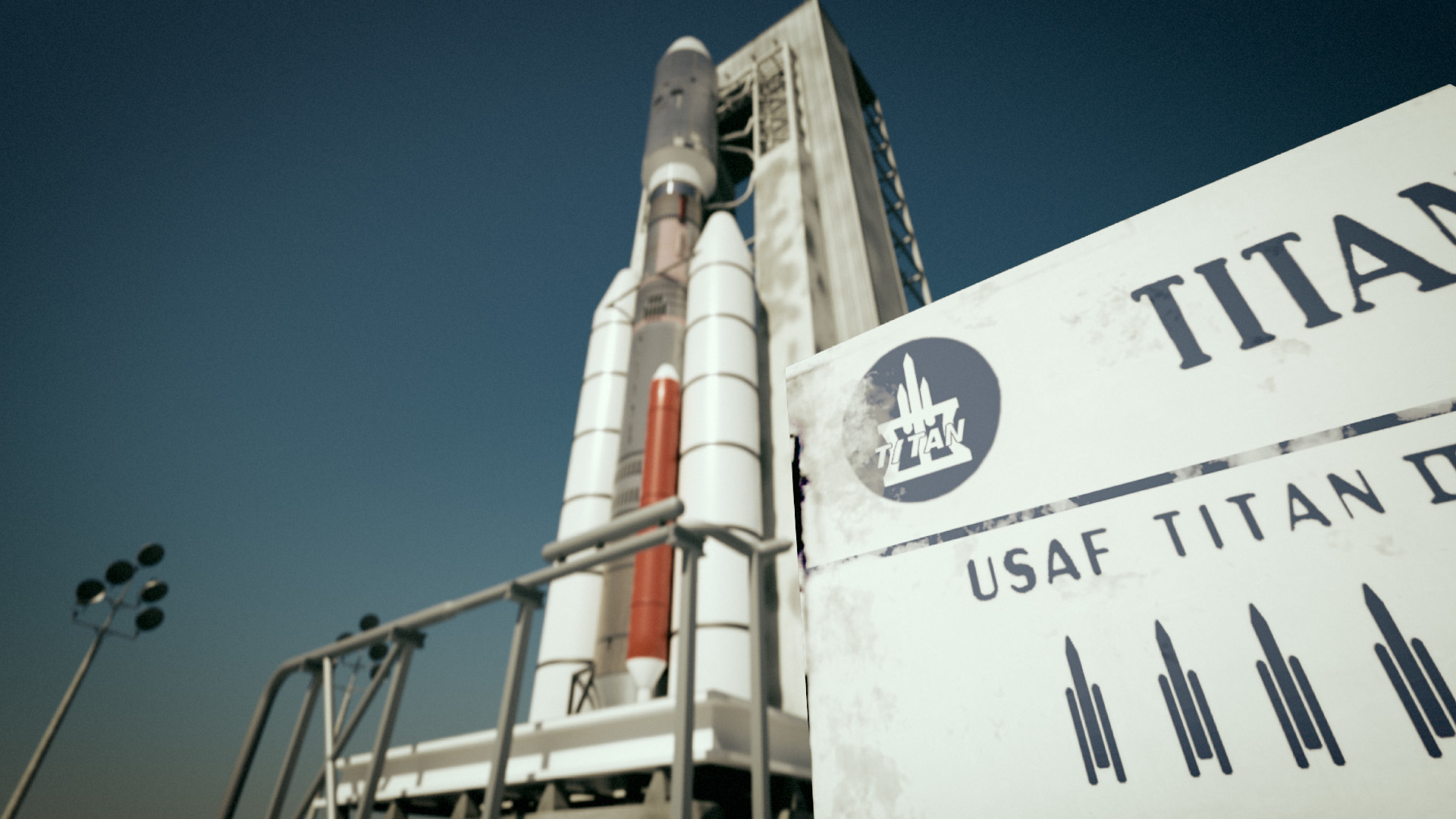 3d nasa rocket titan 3e