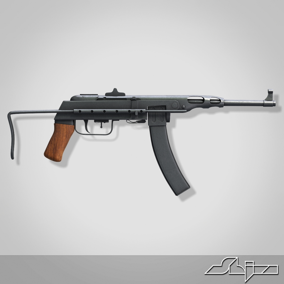 3d k-50m submachine gun