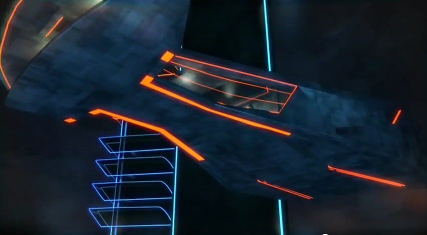 tron legacy command ship 3ds