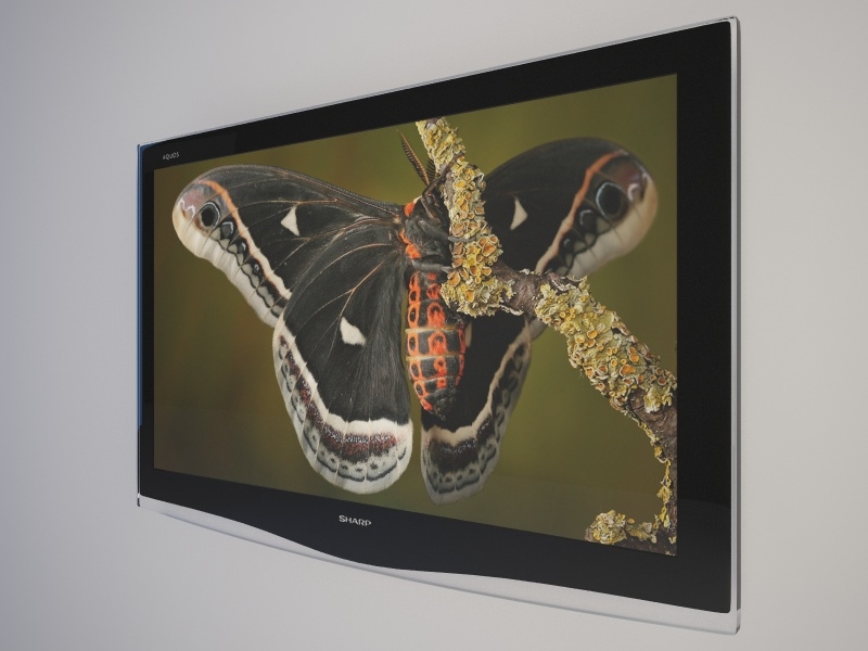 3d sharp tv aquos model