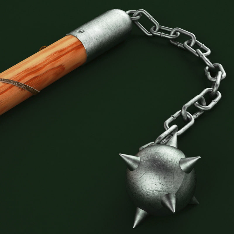 maya medieval mace v7