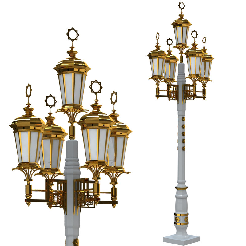 street lamp classic 3d model