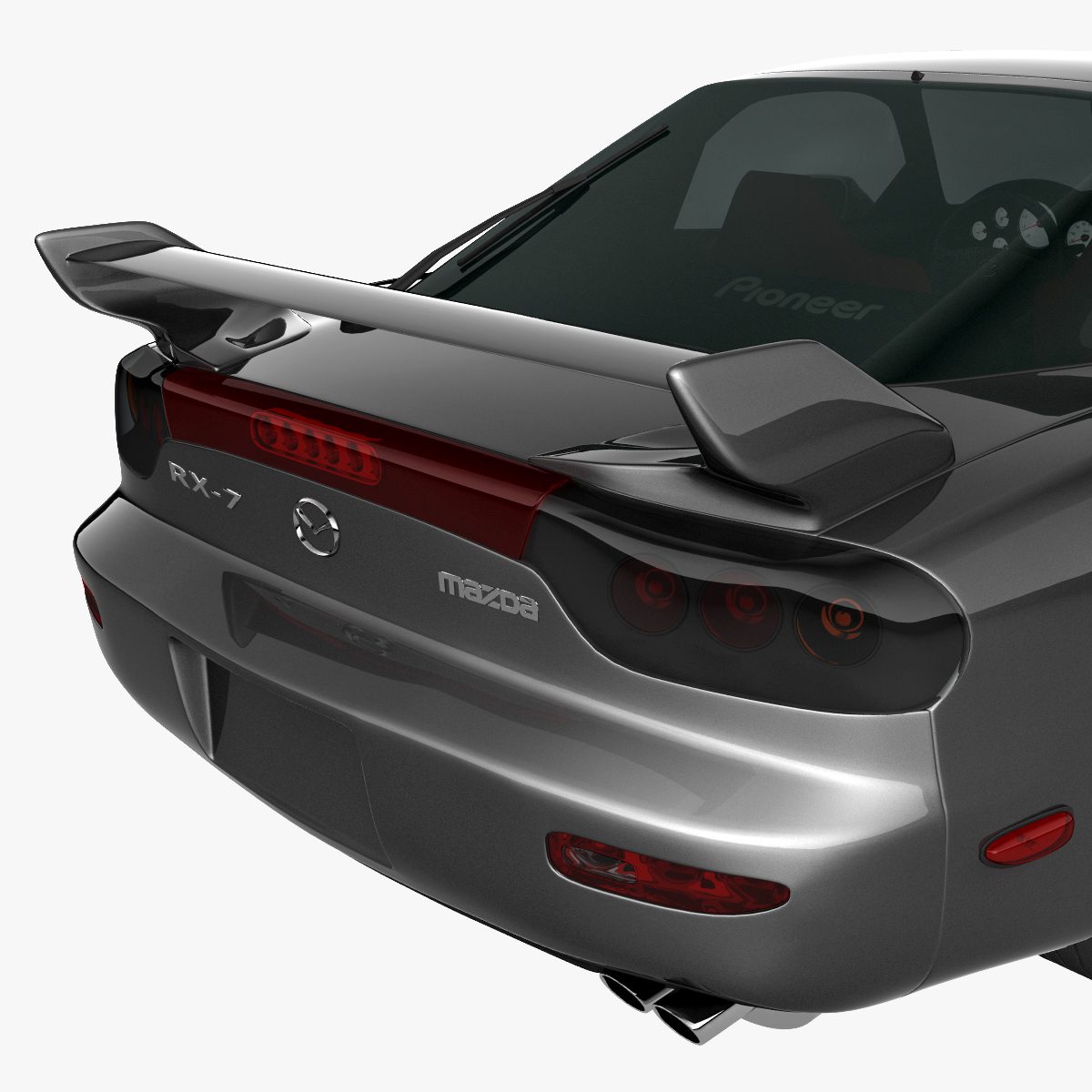 3ds max realistic mazda rx7