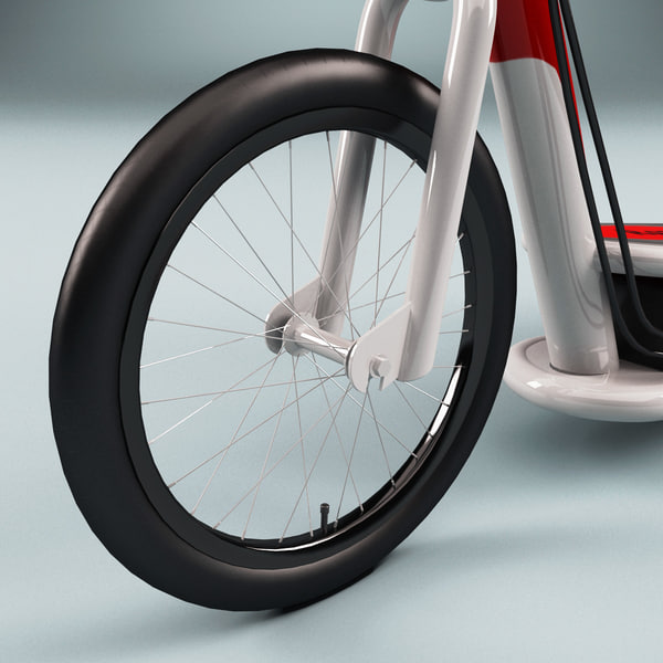 razor electric scooter e500s 3d 3ds