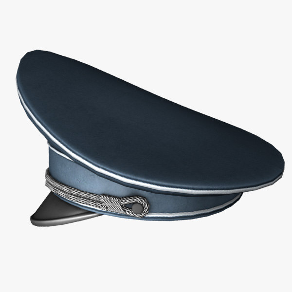 3d model german hat world war