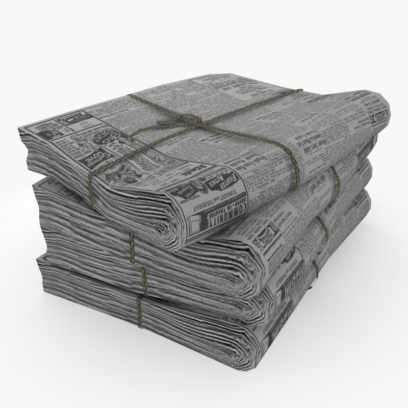3ds max newspapers v7