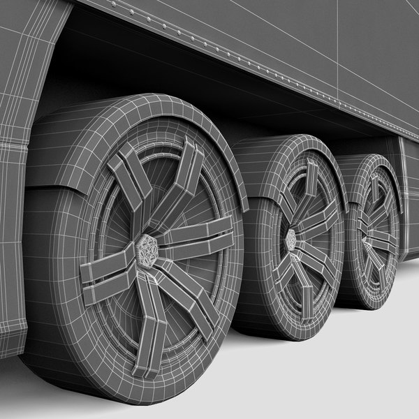 realistic concept truck vision 3d 3ds