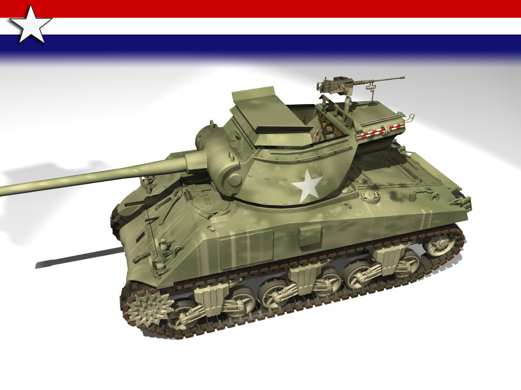 3ds max tank destroyer m36b1
