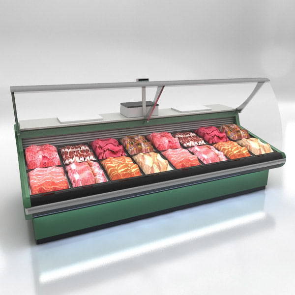 3d model deli counters