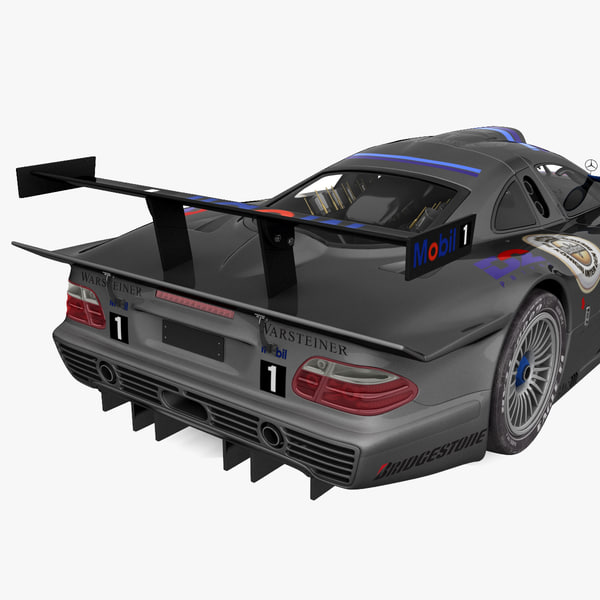 3d model mercedes clk gtr