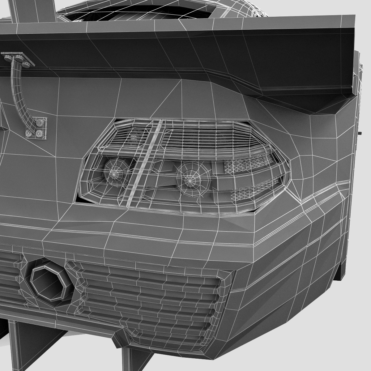 3d model mercedes clk gtr