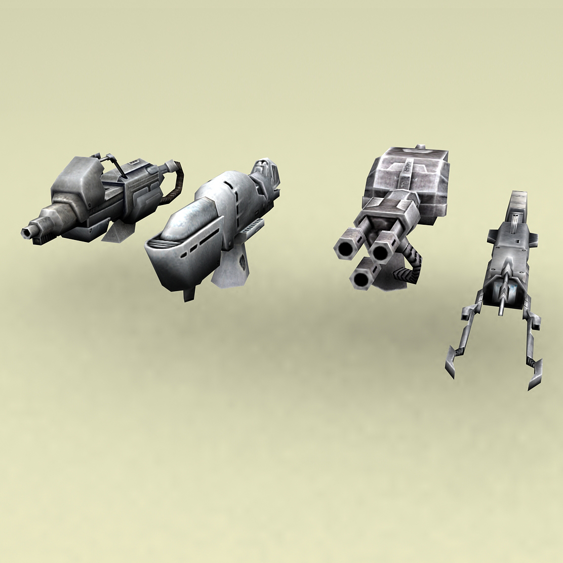 modelo 3d Armas alienígenas - TurboSquid 614568