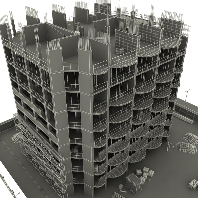 maya building constructions