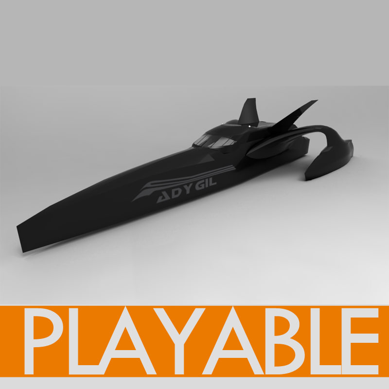 3d Exterior Version Ady Gil Model