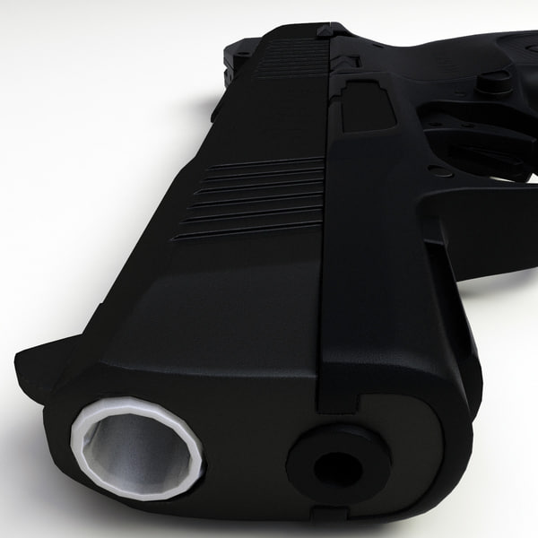 3d model pistol ruger sr9