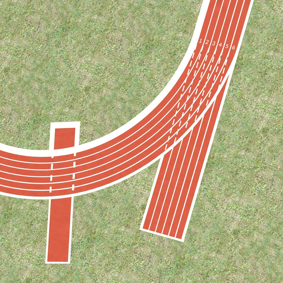 3d running track