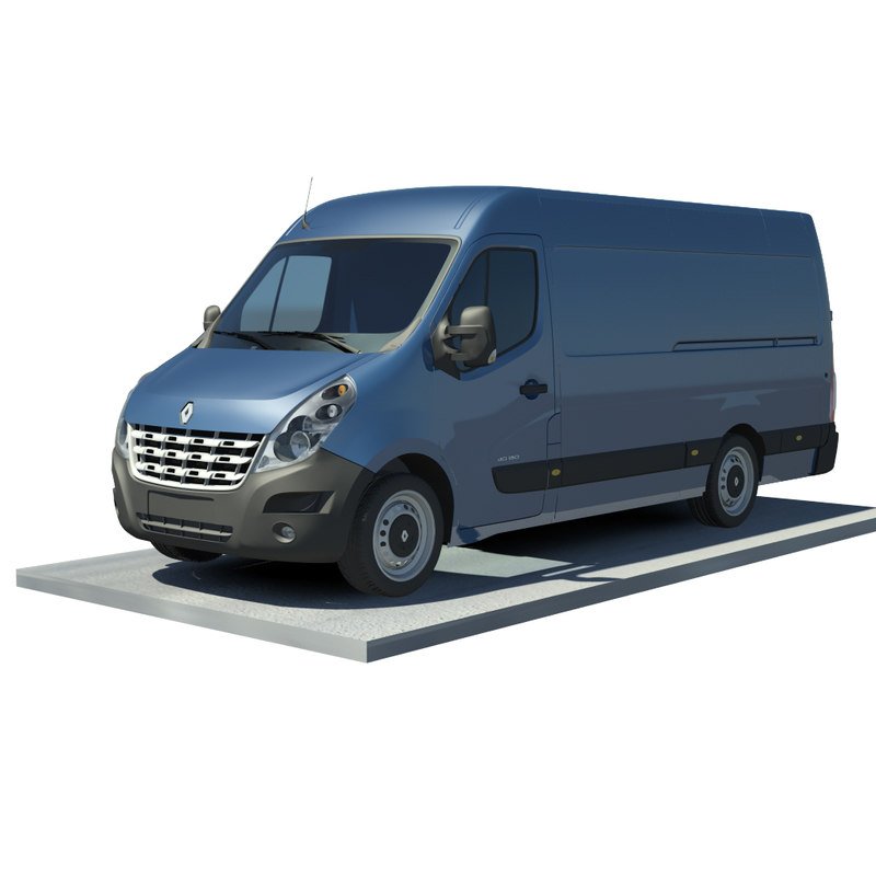 3d renault master l3h2 propulsion