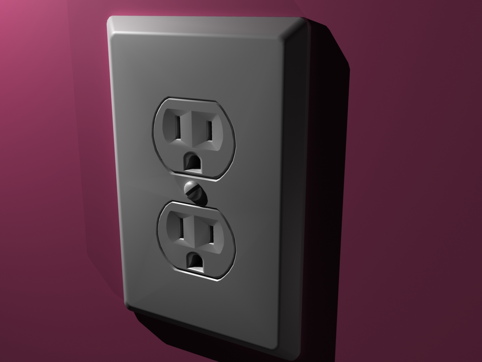 3dsmax electrical outlet