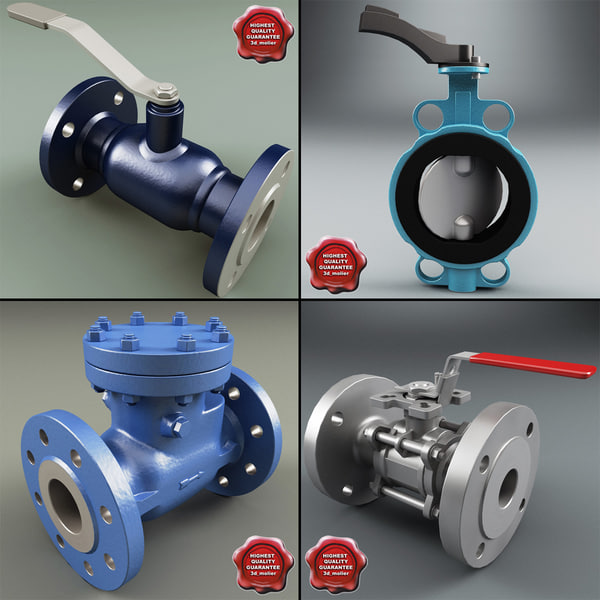 Ball Valve 3D Models for Download | TurboSquid