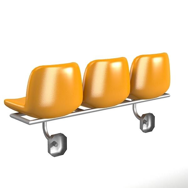 stadium seat arena 3d model