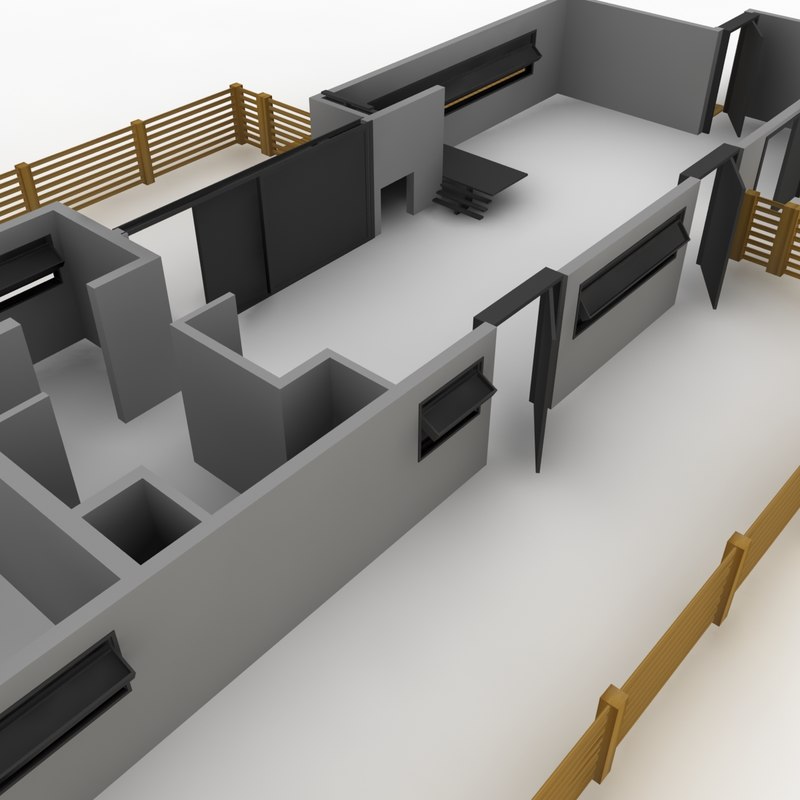 3ds max 2 house 2008