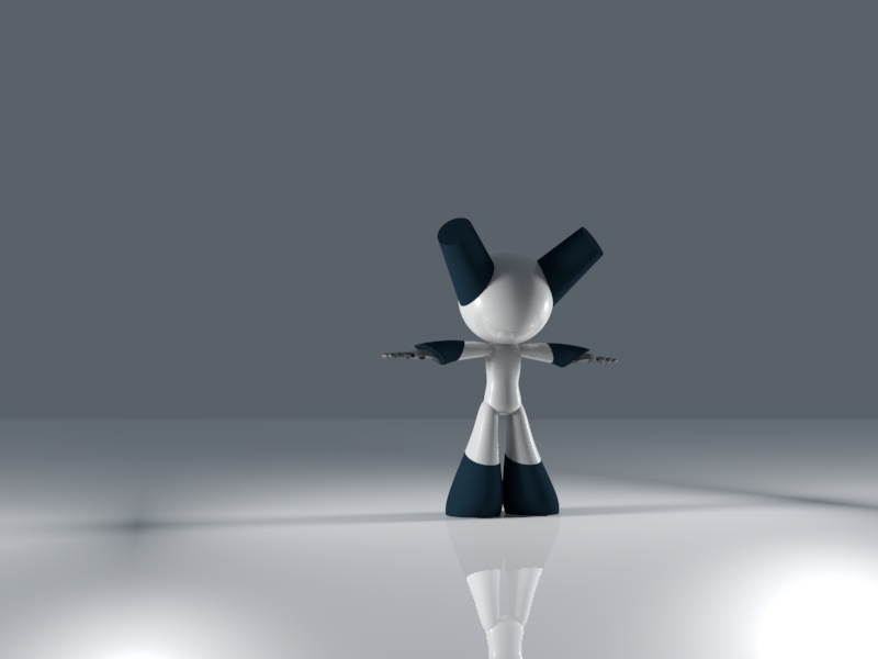 robot robotboy 3d c4d