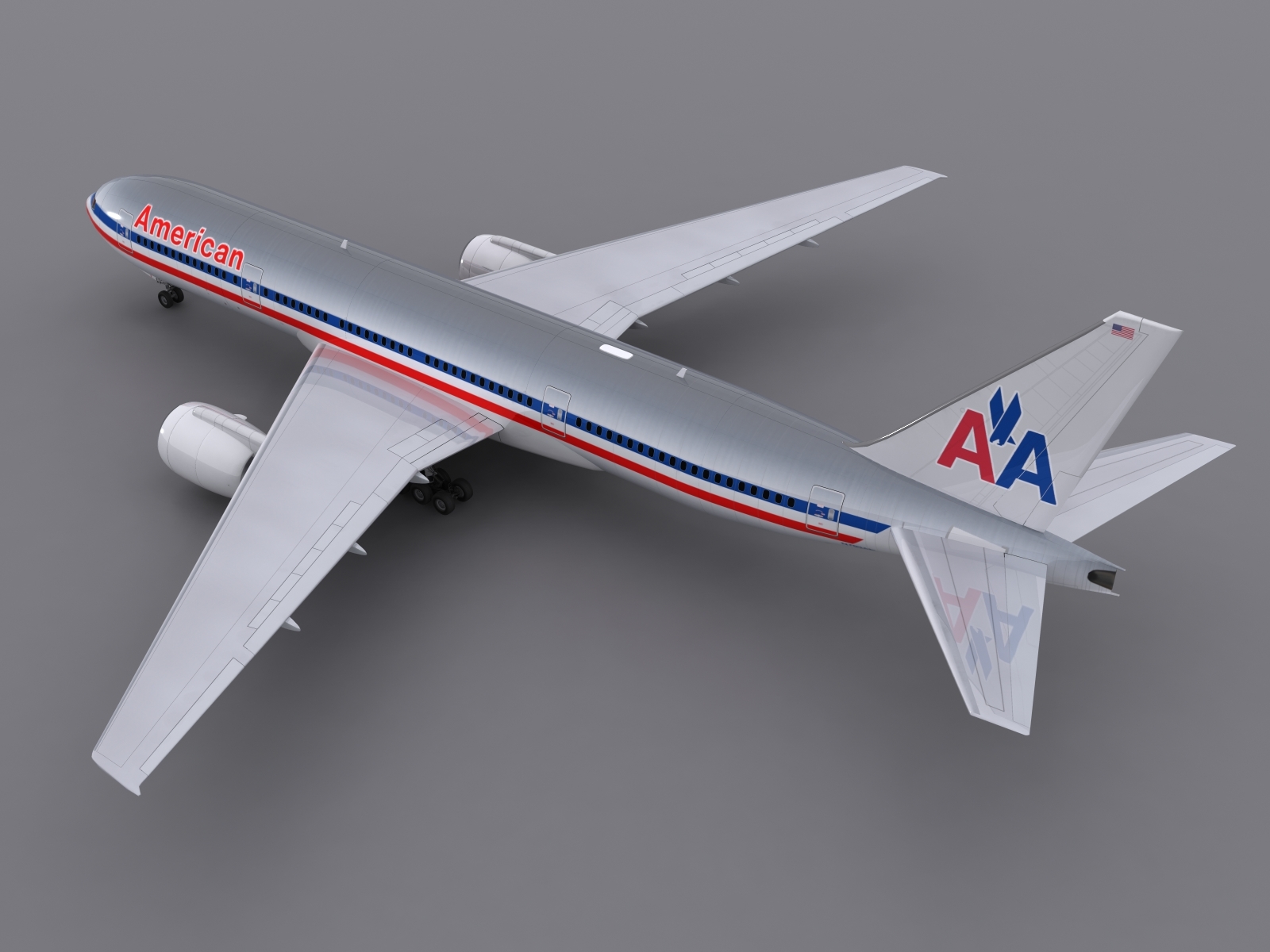 3ds max aircraft aa