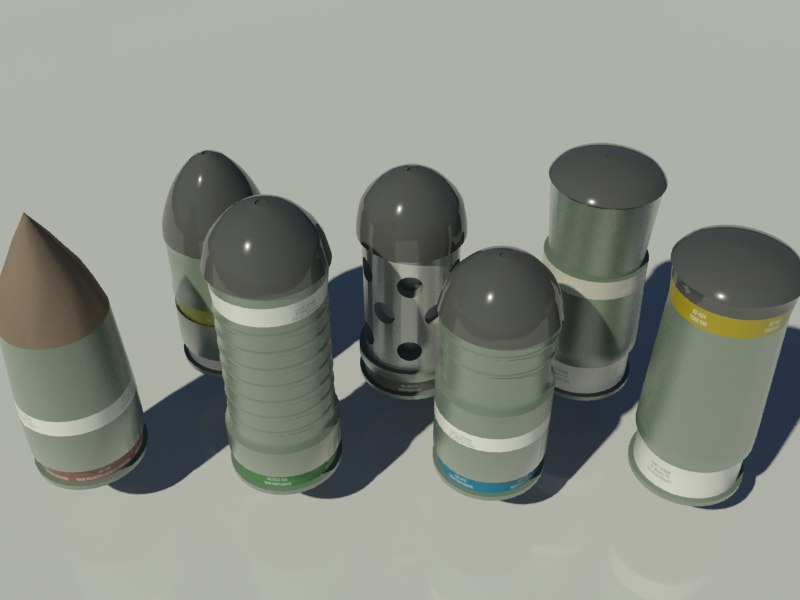 40mm grenades max