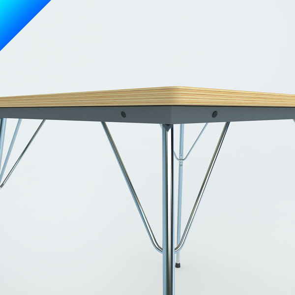 3ds max eames folding table