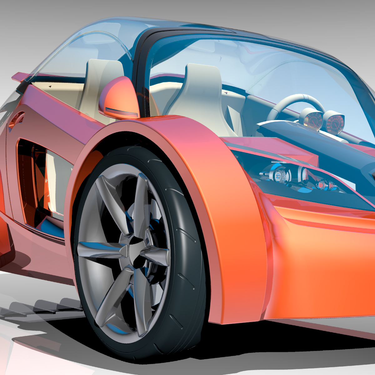 3ds loop small sports car